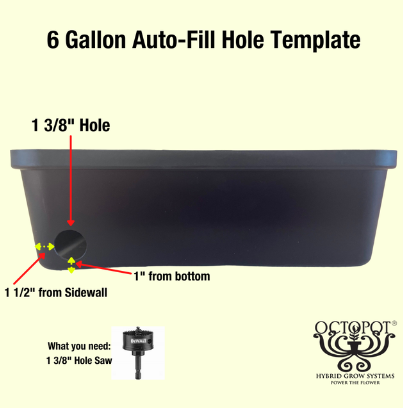 Octopot Hybrid Grow Systems: Autofill Conversion Kits