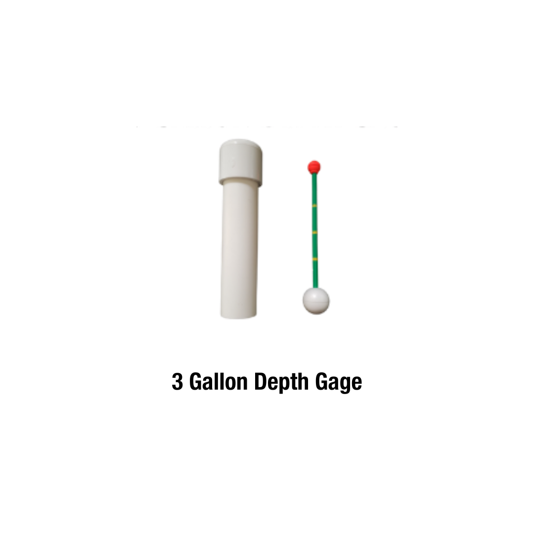 Octopot Hybrid Grow Systems: 3 Gallon Depth Gage